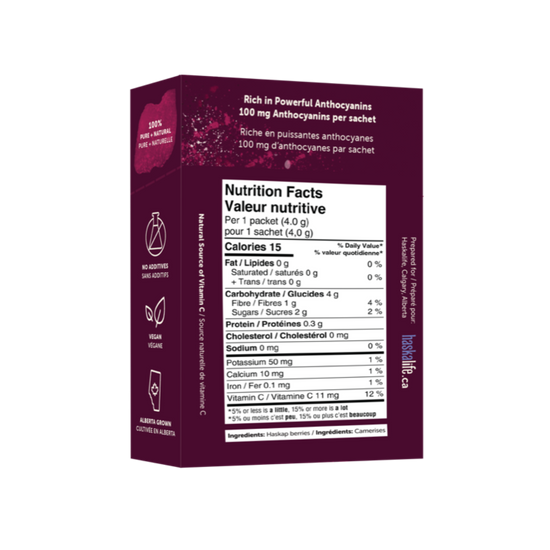 Pure Haskap Berry Powder Travel Packs | Daily Health Boost | Haskalife ...